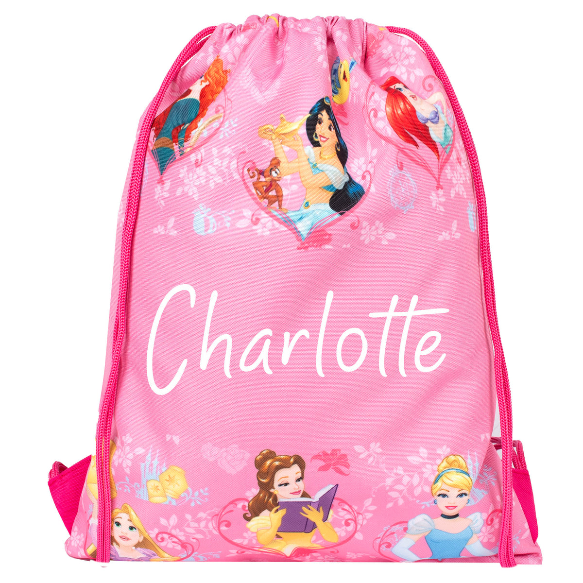 Personalised Drawstring Bag - Disney Princess – Fringoo