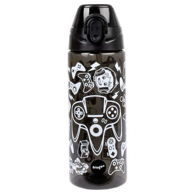 Straw Water Bottle - Game On – Fringoo