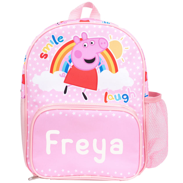 Personalised Peppa Pig Kids Backpack — Official Nursery & School Bag ...