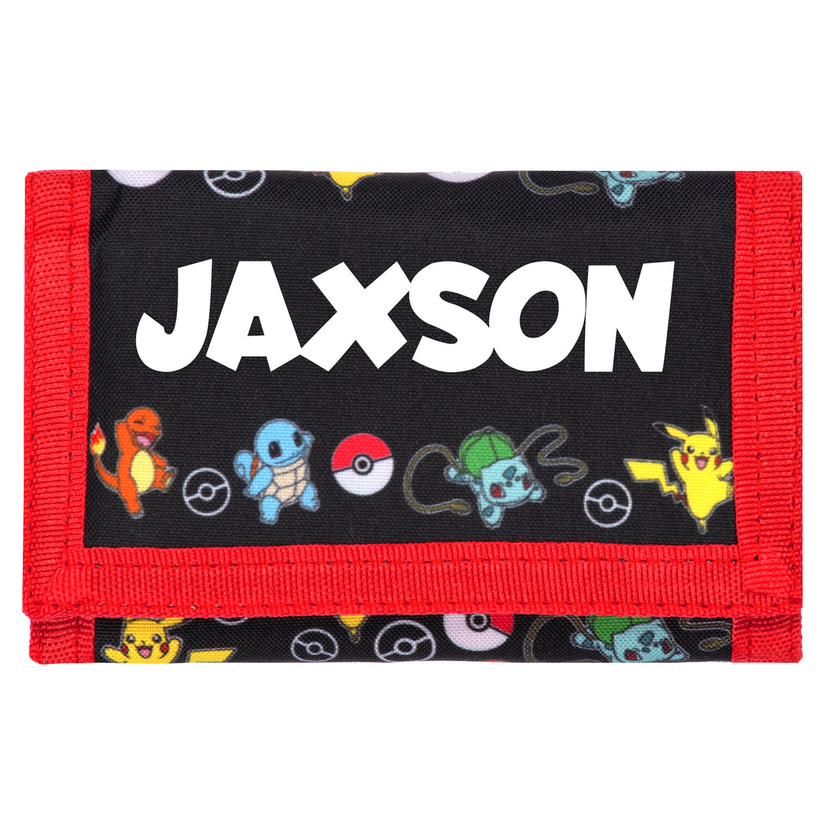 Personalised Pokemon Wallet - Red – Fringoo