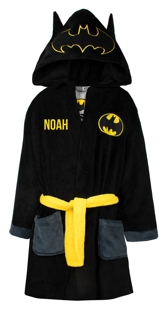 Personalised Kids Batman Robe – Fringoo