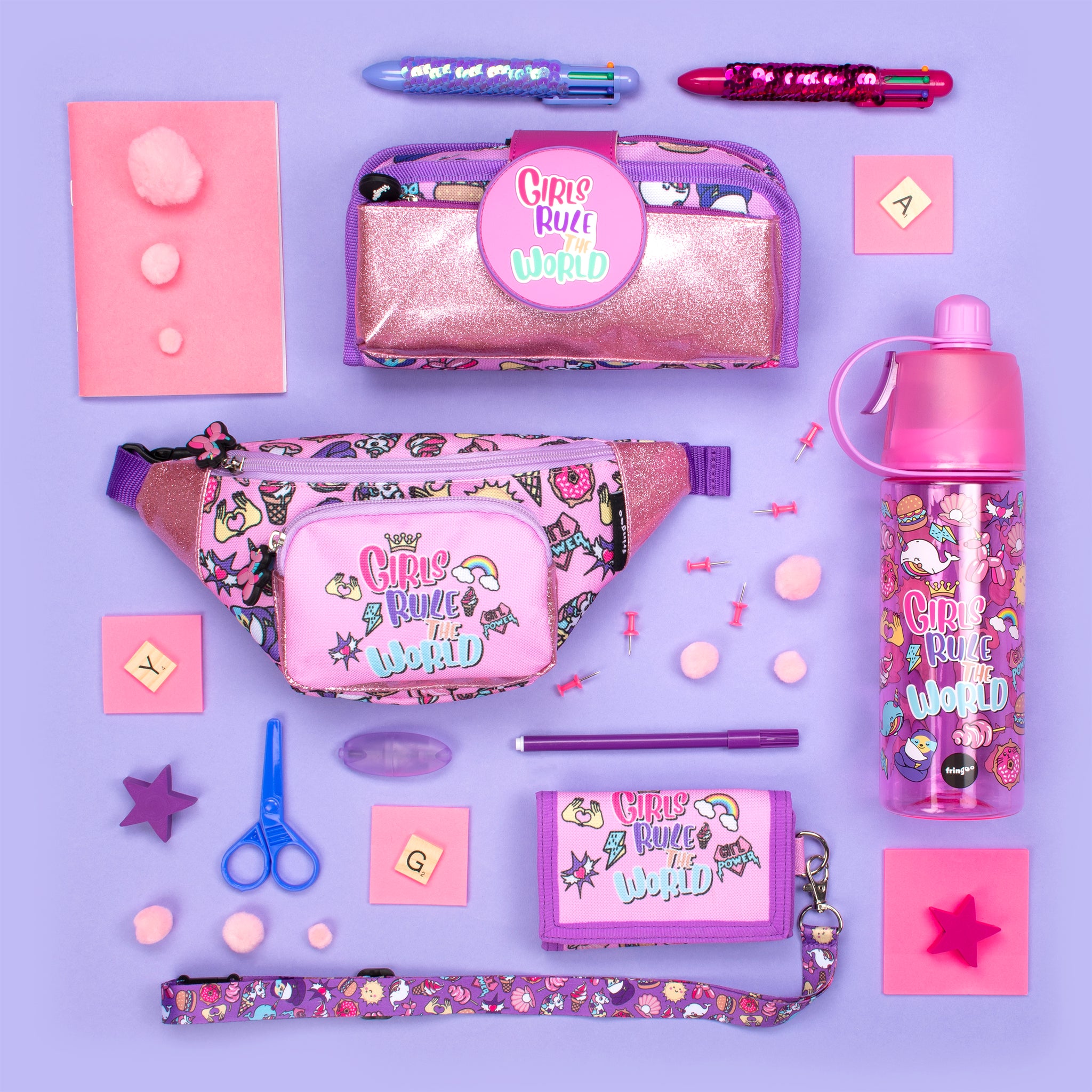 Girly pencil cases store