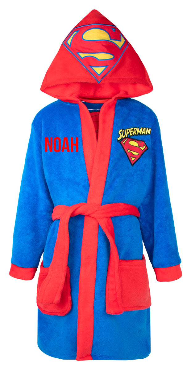 Personalised Kids Superman Robe – Fringoo